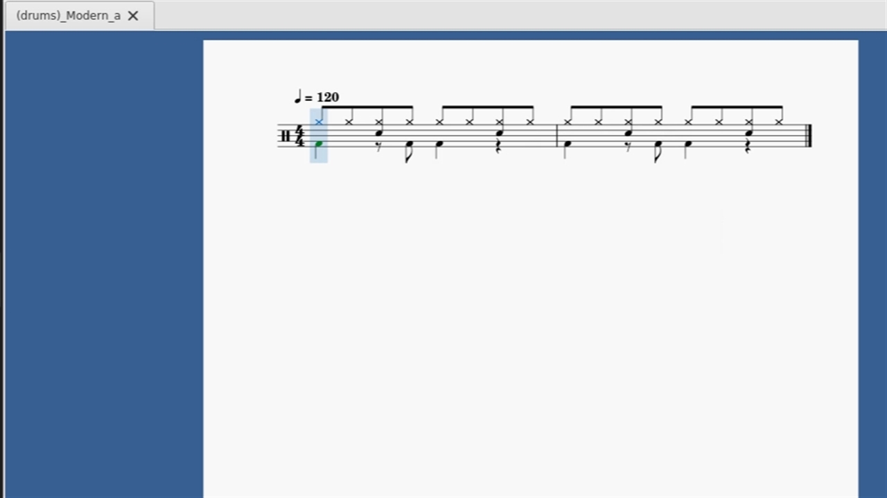 نت ریتم خوانی برای تمرین آواز 15 - نماشا